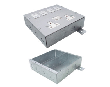 Slab boxes, sub floor boxes